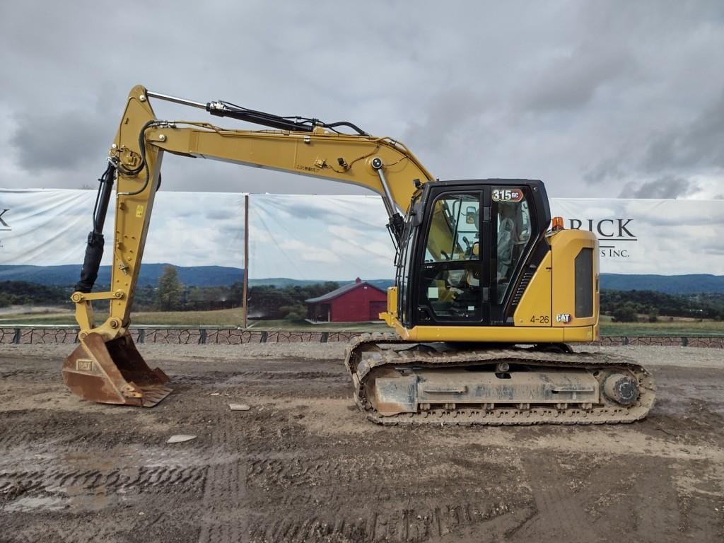 SOLD - Caterpillar 315 GC Lot No. 6316 Construction with 1,377 Hrs ...