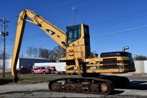 SOLD - Caterpillar 345B MH excavator Construction with 34,745 Hrs ...