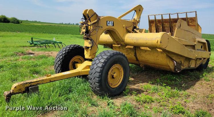 SOLD - Caterpillar 70 Construction Scrapers | Tractor Zoom