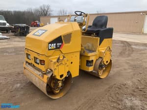 SOLD - Caterpillar CB14 XW Vibratory Drum Roller Construction with ...