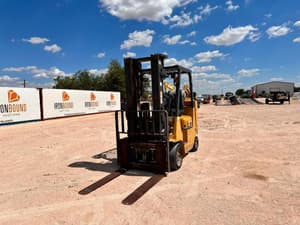 SOLD - Caterpillar GC40KSTR Forklift Lot No. 60 Construction with 7,309 ...