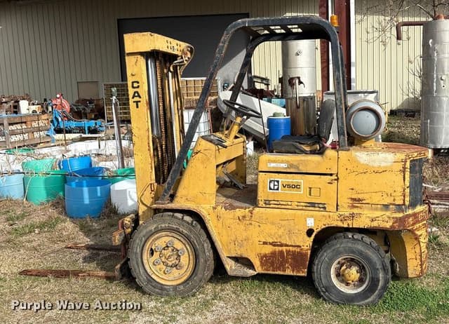 Caterpillar V50C Lot No. EU0179 Construction For Sale with 2,551 Hrs ...