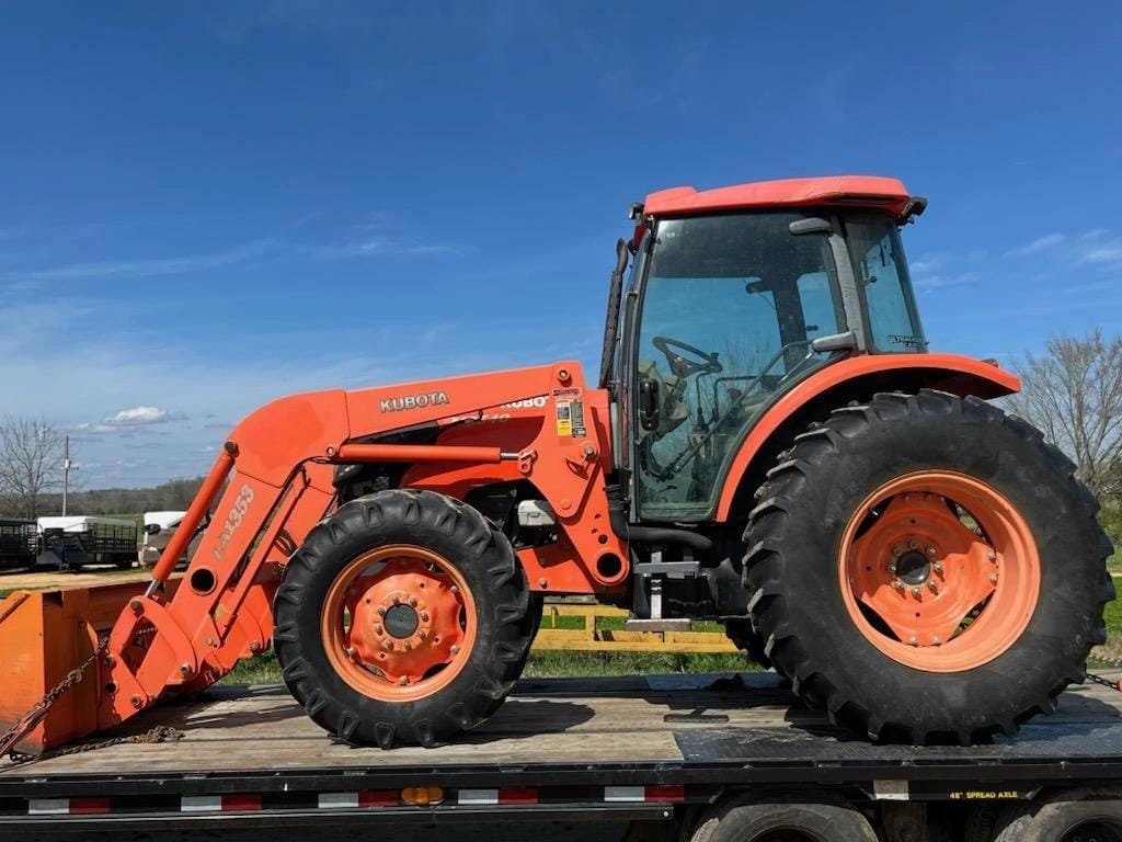 SOLD - KUBOTA TRACTOR M9540 W/ KUBOTA LA1353 FRONT END LOADER WITH ...