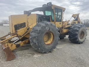 SOLD - Tigercat 630C Grapple Skidder, Cab, Allied Winch, Hyd Blade, 35 ...