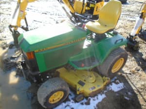 SOLD - John Deere 445 Riding Mower w/ 54" Deck, Hydro, Power Steering ...