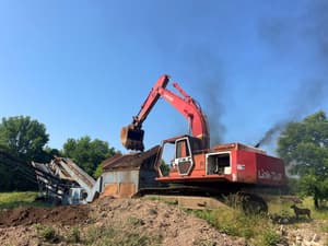 SOLD - Link Belt LS-3400 Excavator, Cab, S#340U2-5227 – See video of ...
