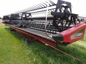 SOLD - Case IH 2162 Lot No. 9035 Harvesting with 40 ft | Tractor Zoom