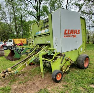SOLD - CLAAS Rollant 66 Lot No. 161 Hay and Forage with --- Bales ...