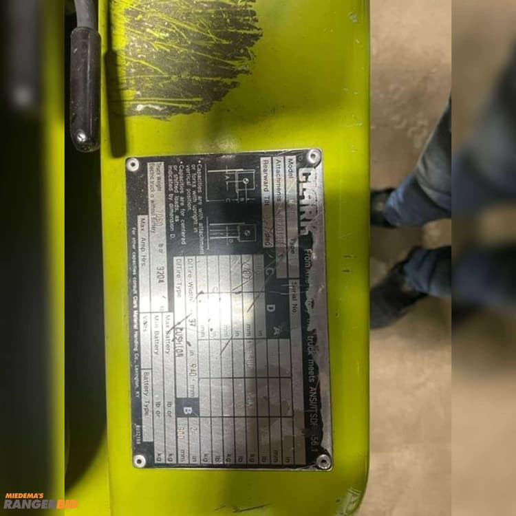 Clark C18CL Construction Forklifts for Sale | Tractor Zoom