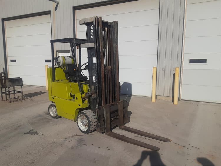 SOLD - Clark C500-S80 Construction Forklifts | Tractor Zoom
