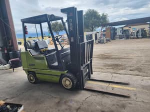 SOLD - Clark GCS25 Forklift w/ Side Shifter Attachement Construction ...