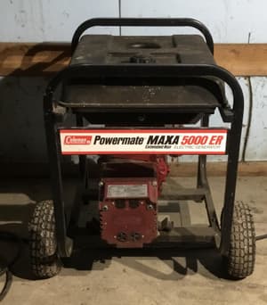 SOLD - Coleman Powermate Maxa 5000ER Lot No. 203555 Other Equipment ...