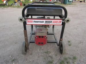 SOLD - Coleman Powermate Maxa 5000ER Lot No. 131l Other Equipment ...