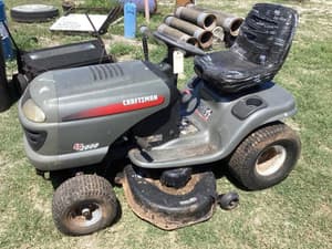 SOLD - CRAFTSMAN RIDING MOWER MODEL LT2000 Other Equipment with --- Hrs ...