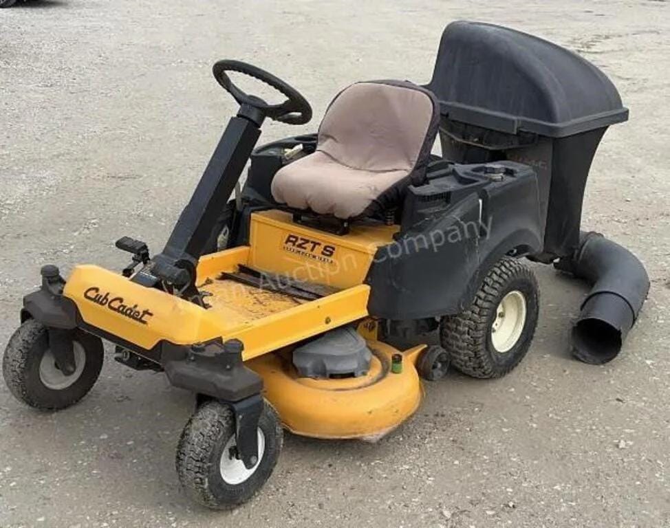 SOLD - Cub Cadet RZT S Zero Turn Mower, 399 Hours Other Equipment with ...