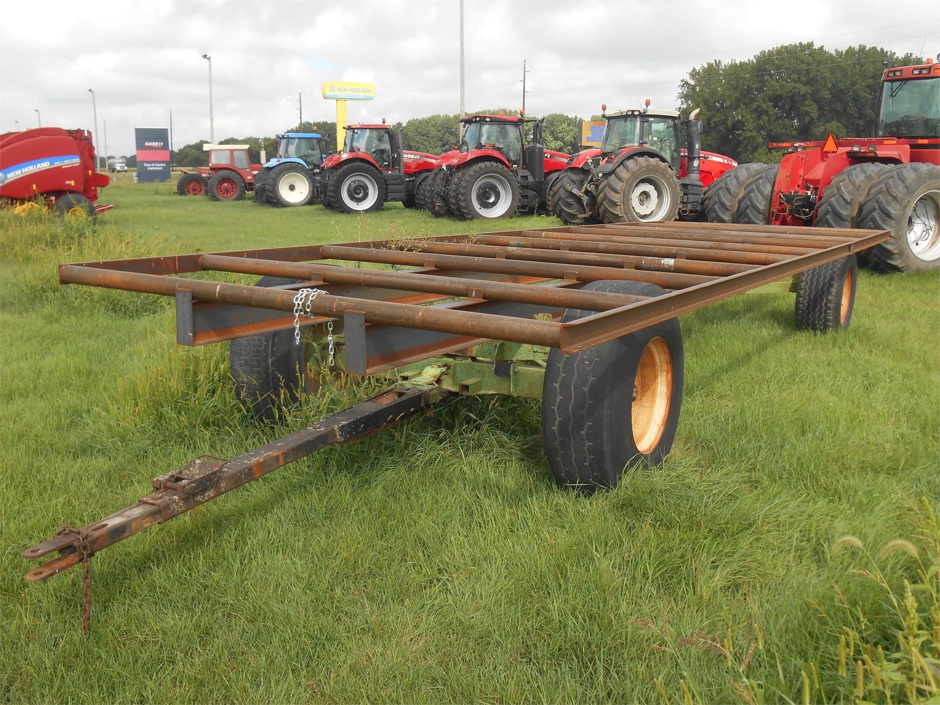 Homemade Bale Wagon Hay and Forage Bale Accumulators/Movers for Sale ...