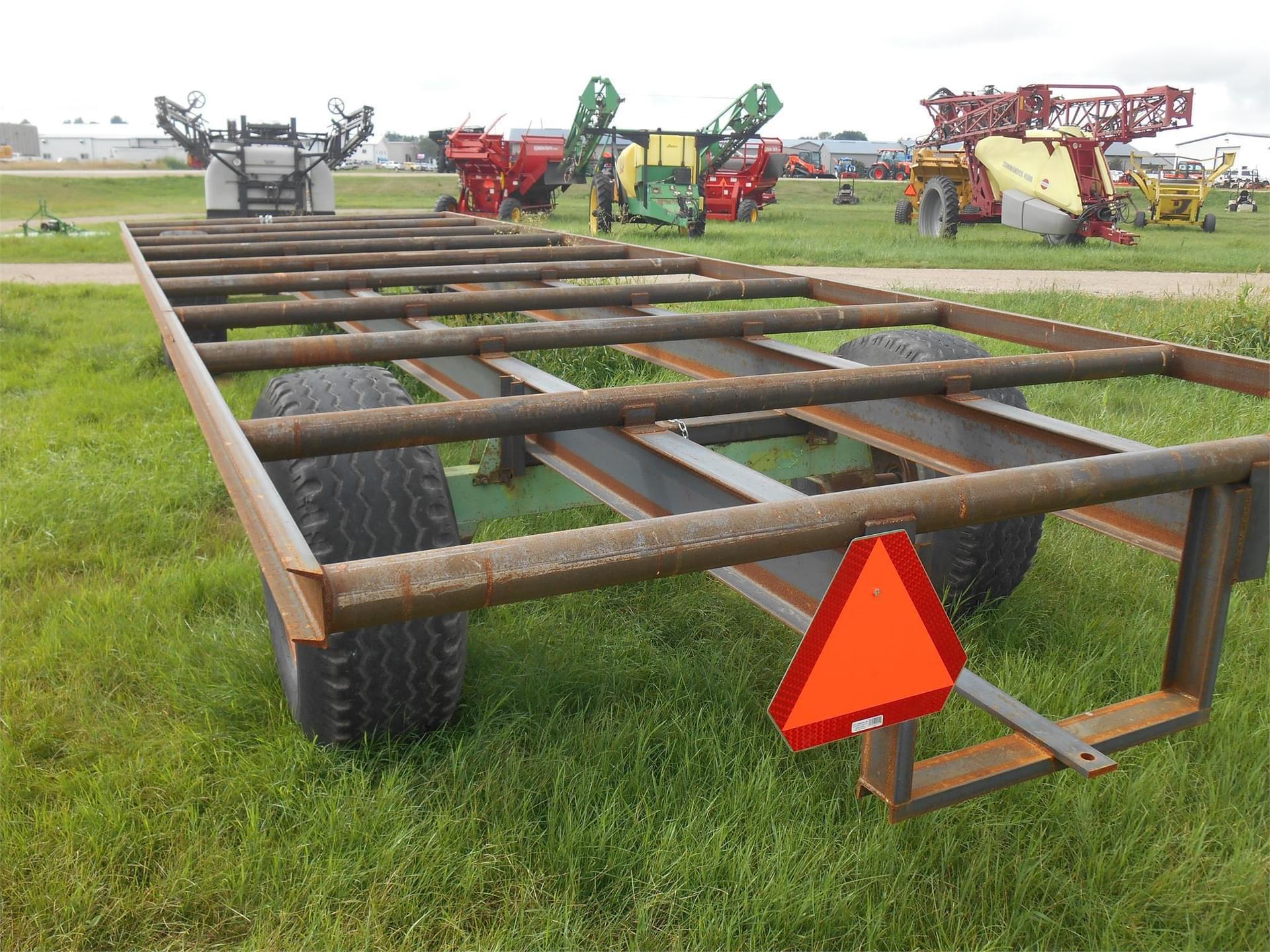 Homemade Bale Wagon Hay and Forage Bale Accumulators/Movers for Sale ...