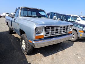 SOLD - 1982 DODGE POWER RAM 150 TRUCK, shows 7,914+ mi, V8 GAS, 4 SPEED ...
