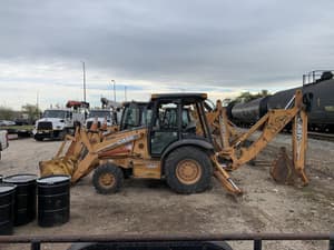 SOLD - 2005 CASE 580M TURBO BACKHOE, 2997 HRS ON METER, RUNS, MISSING ...