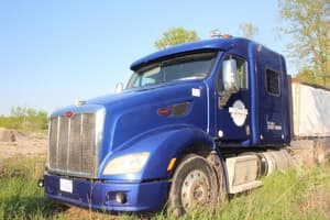 SOLD - 2012 Peterbilt 587 Tandem Axle Tractor, 48 in Sleeper, Paccar 12 ...
