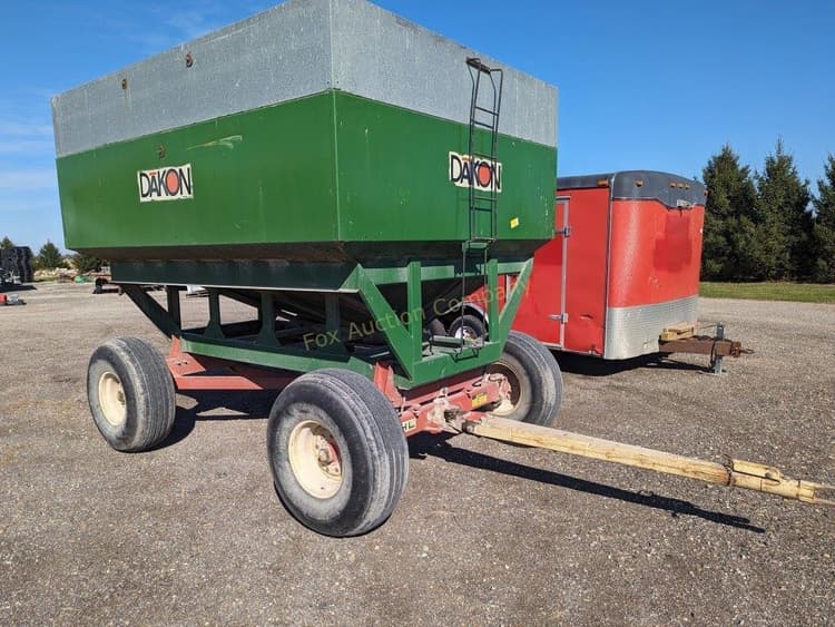 SOLD - Dakon 280 Harvesting Gravity Wagons | Tractor Zoom
