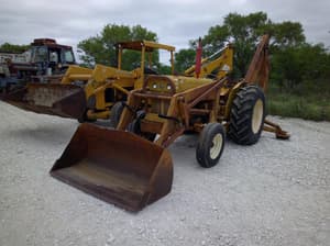 SOLD - DAVID BROWN 990 TRACTOR W/ WAIN-ROY BACKHOE Tractors with 58 HP ...