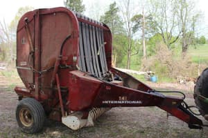 SOLD - 241 International Round Baler- Big Roll Baler, S/N ...