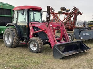 SOLD - TYM T603 TRACTOR, TYM LT600 LOADER, CAB, MFWD, 3PT, 540 PTO, 2 ...