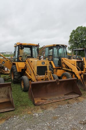 SOLD - John Deere 210C Lot No. 4700 Construction with 6,524 Hrs ...