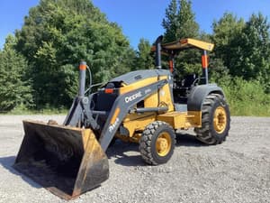 SOLD - John Deere 210L Lot No. 7895 Construction with 6,535 Hrs ...
