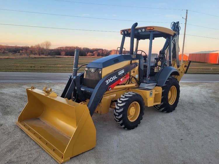 SOLD - John Deere 310SL Construction Backhoe Loaders | Tractor Zoom