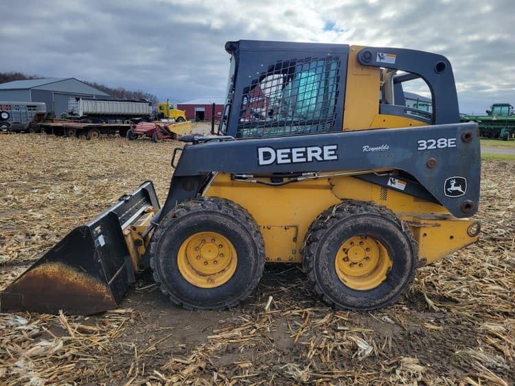 SOLD - John Deere 328E Construction Skid Steers | Tractor Zoom