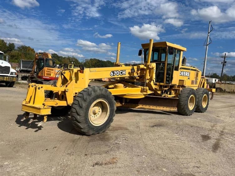 John Deere 670CH Construction Motor Graders for Sale | Tractor Zoom