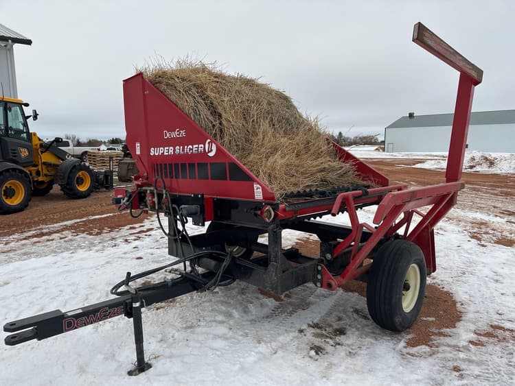 SOLD - DewEze Super Slicer II Hay and Forage Bale Processors | Tractor Zoom
