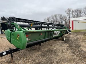 SOLD - John Deere 630F 30' flex head, CWS air bar, 3" cut, F/A, single ...