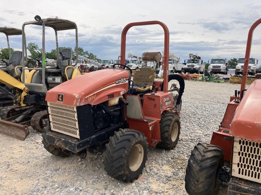 SOLD - Ditch Witch RT45 Lot No. 10141 Construction with 576 Hrs ...