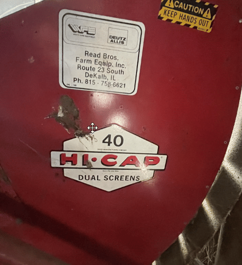 DMC Hi-Cap 40 Grain Cleaner Harvesting Other for Sale | Tractor Zoom