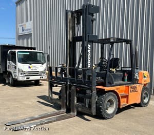 SOLD - Doosan D70S-5 Lot No. EJ8974 Construction with 4,829 Hrs ...