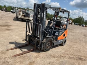 SOLD - Doosan G25P-5 Lot No. 258257 Construction with 2,821 Hrs ...