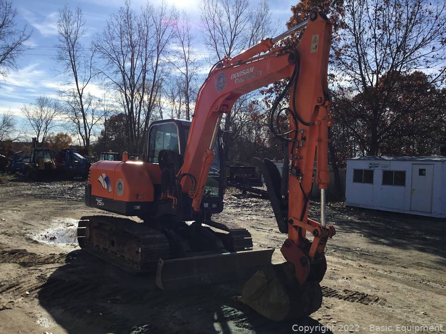 Doosan Solar 75V Construction Compact Excavators for Sale | Tractor Zoom