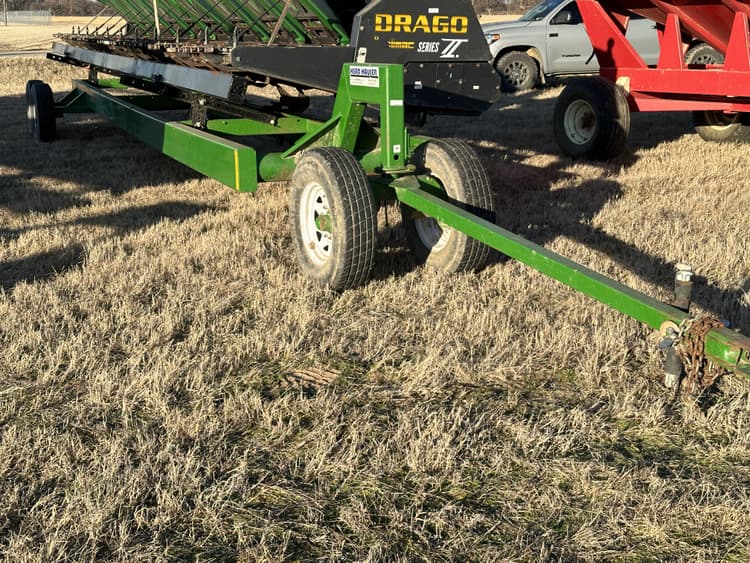 SOLD - Duo Lift DLT37 Ag Trailers Header Trailers | Tractor Zoom