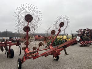 SOLD - DURABILT 10 WHEEL HAY RAKE Hay and Forage | Tractor Zoom