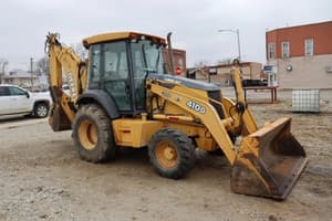 SOLD - 2002 John Deere 410G Lot No. 381 Construction with 6,873 Hrs ...