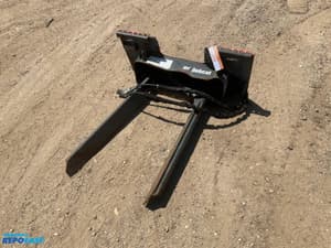 SOLD - Bobcat Tree Fork Attachment for Bobcat MT Mini Track Loaders ...