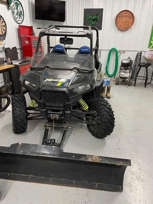 SOLD - 71. Bruce Cahill - 2015 Polaris 900 RZR w/ snow plow & winch ...