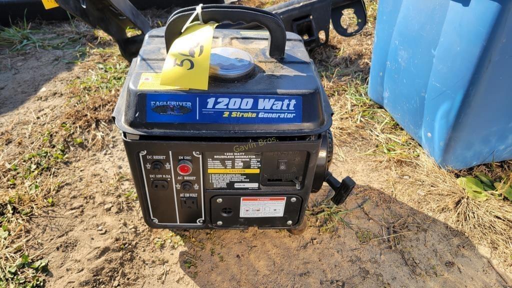 EAGLE RIVER ERG1200 Other Equipment Generators for Sale | Tractor Zoom