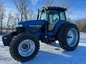 SOLD - New Holland Ford 8670 MFWD, powershift, 4 hyd, 3pt, 540/1000 PTO ...
