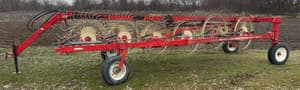 SOLD - Enorossi 12 Row High Capacity Rake Hay and Forage | Tractor Zoom