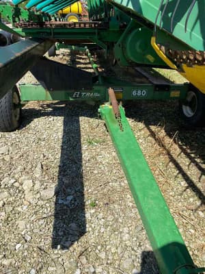 SOLD - Ez-Trail 680 header cart w/ low pro tires Ag Trailers with ...