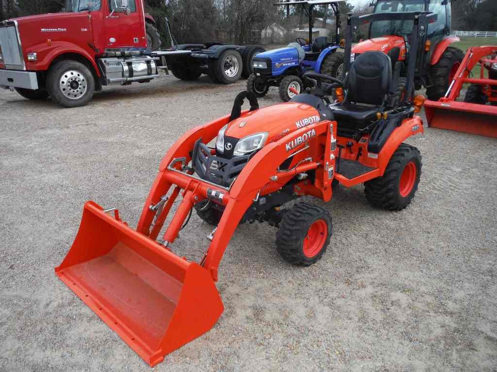 SOLD - Kubota BX2380 MFWD Tractor, s/n 25738: Rollbar, Kubota LA344 ...